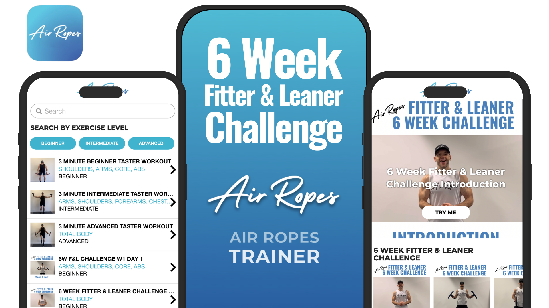 Air Ropes Ropeless Battle Ropes