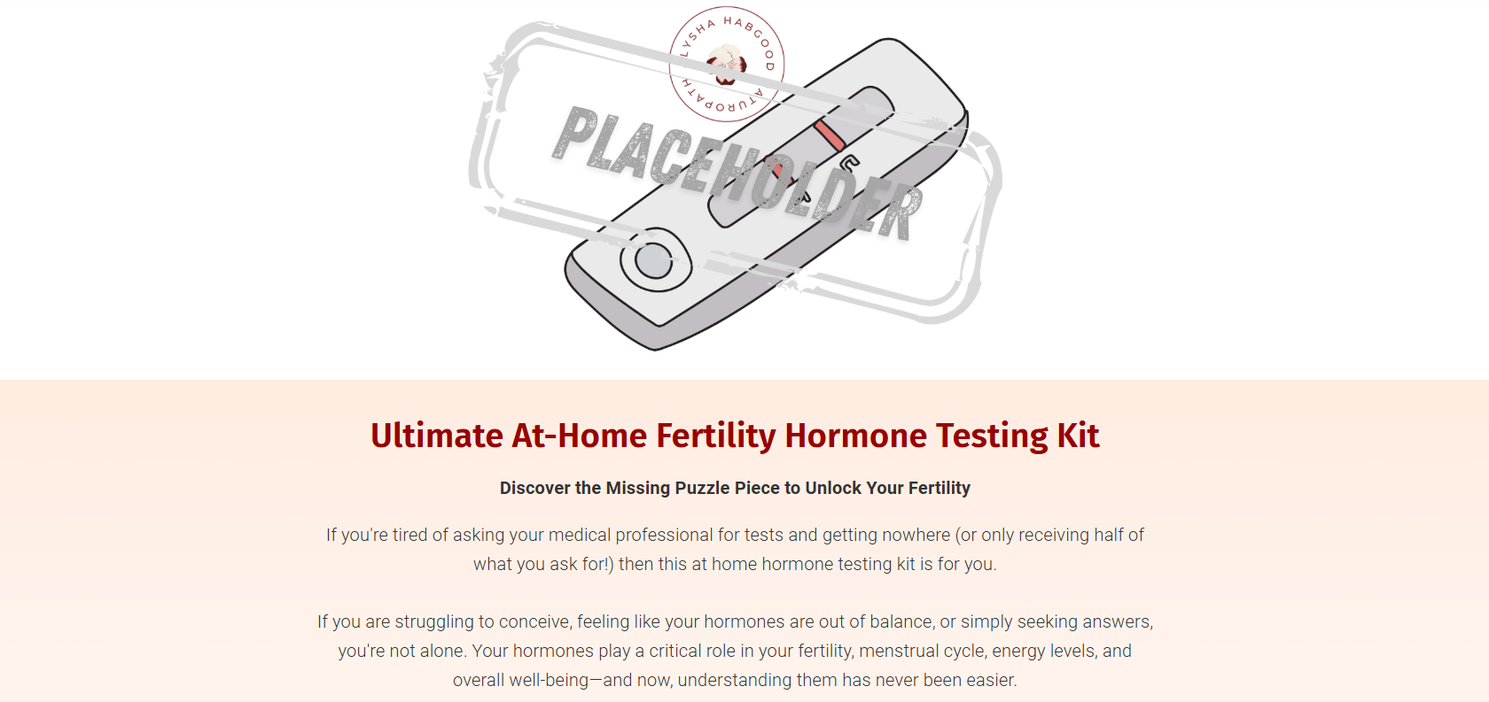 Ultimate At-Home Fertility Hormone Testing Kit
