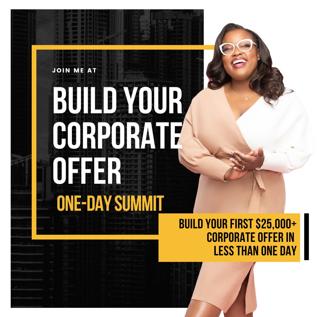 Build Your Corporate Offer One-Day Summit