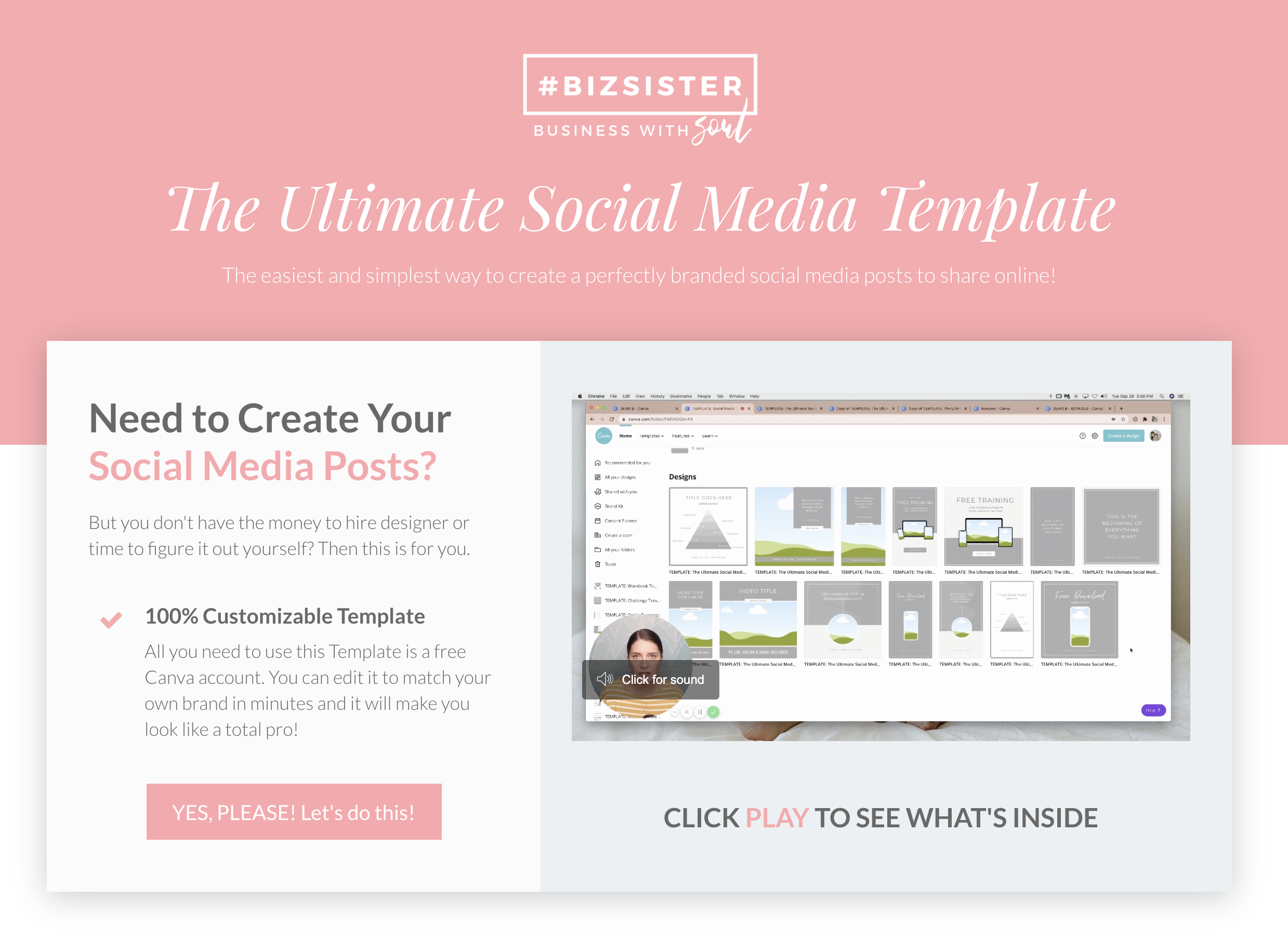 The Ultimate Social Media Template -Canva Template