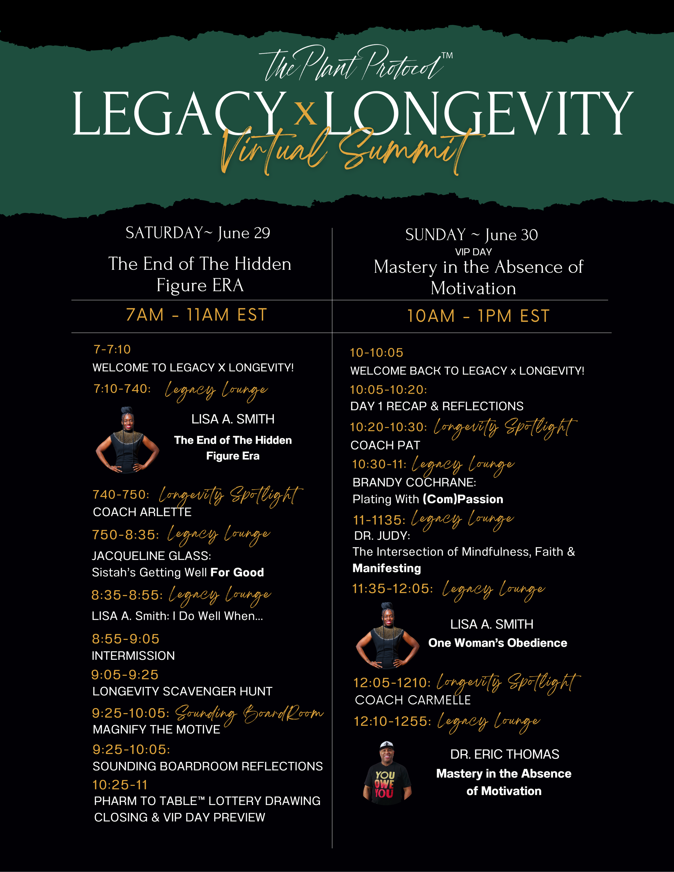 LEGACY X LONGEVITY SUMMIT