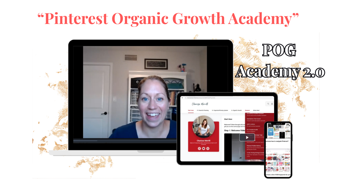Pinterest Organic Growth Academy 2.0