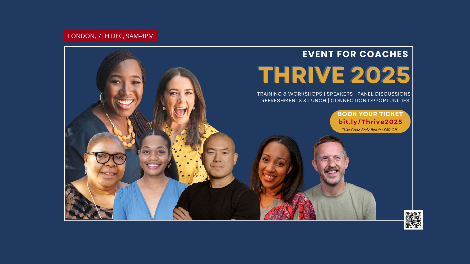 Thrive in 2025 - Live Event for Coaches in London.