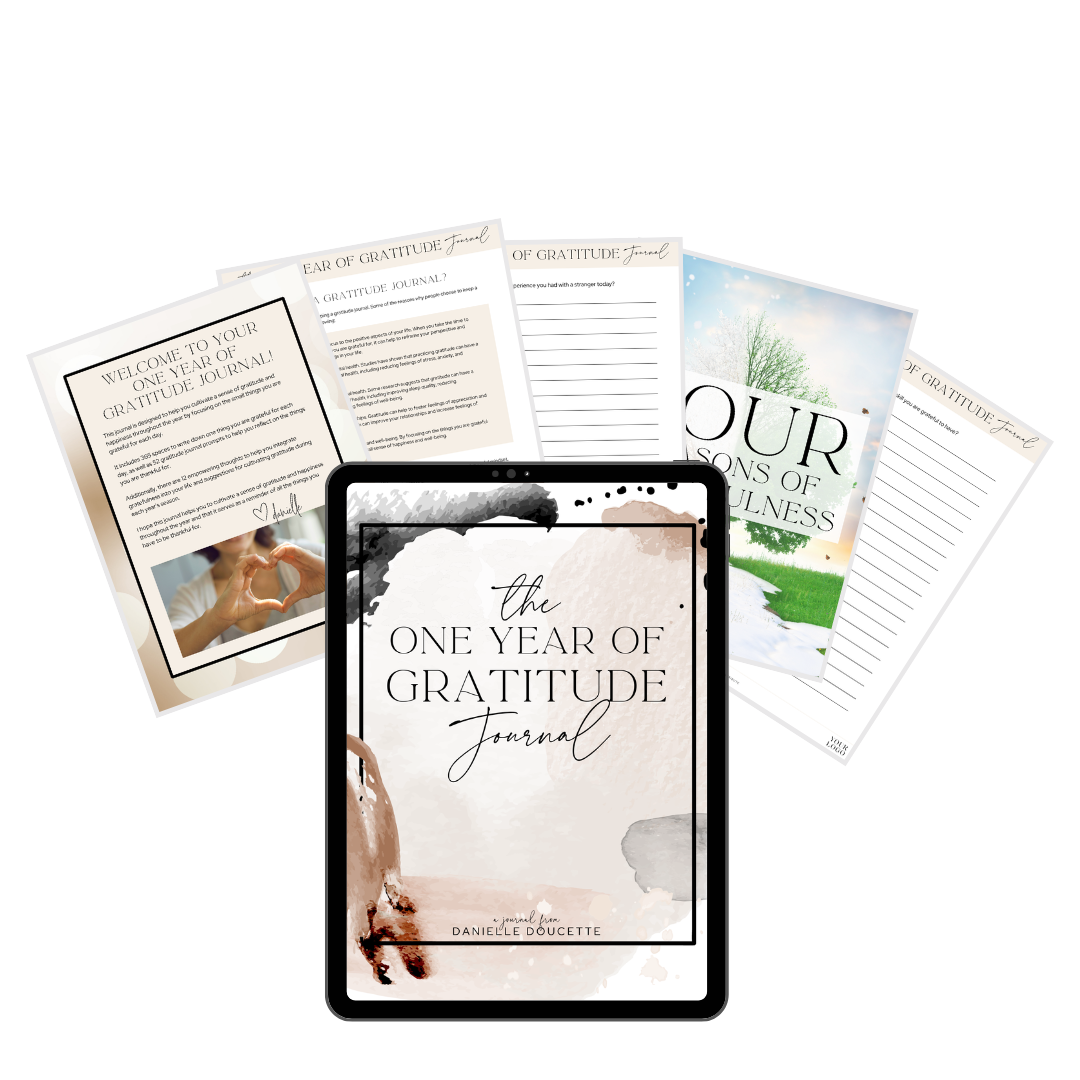 The One Year of Gratitude Journal