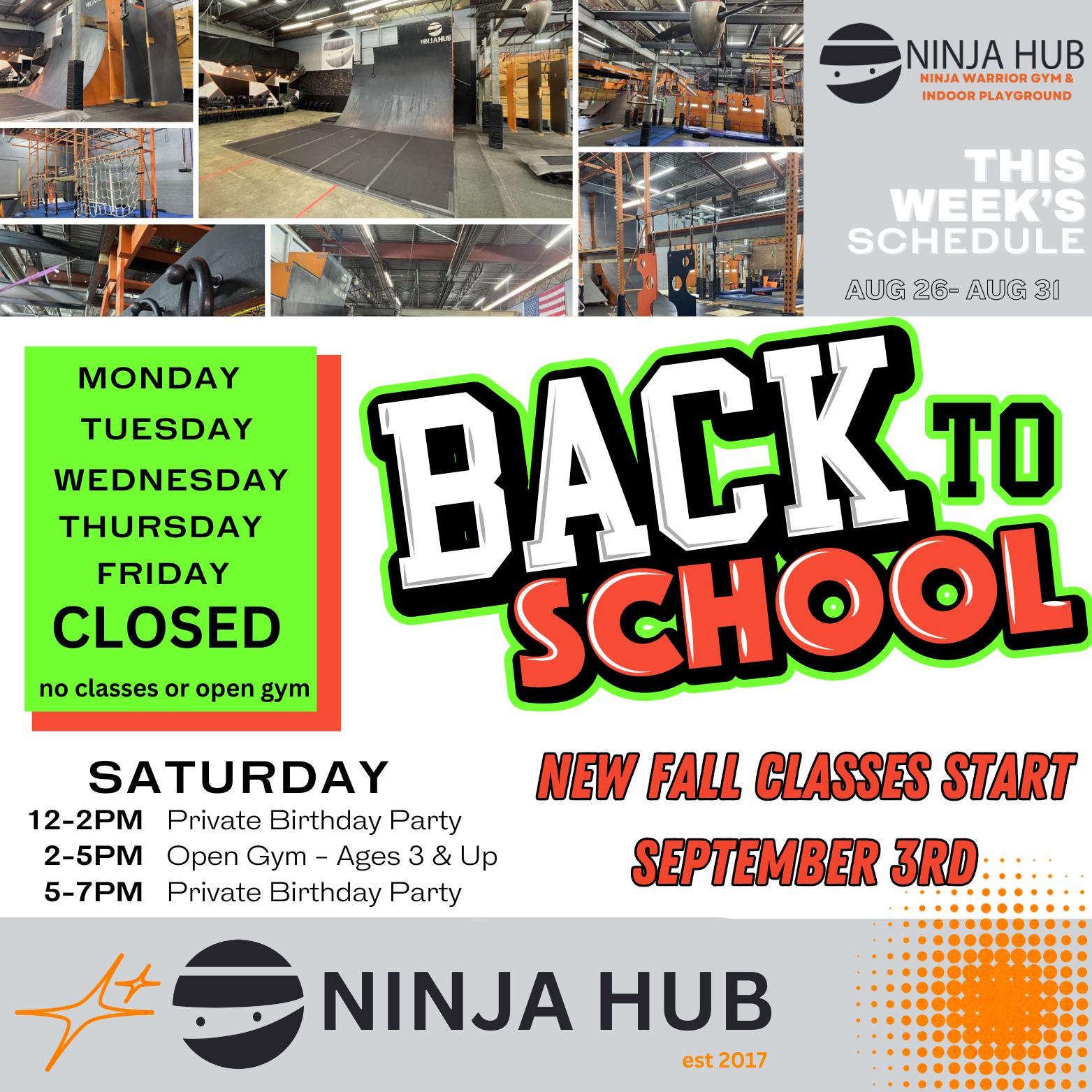 Ninja Hub Gym - Canton Ohio