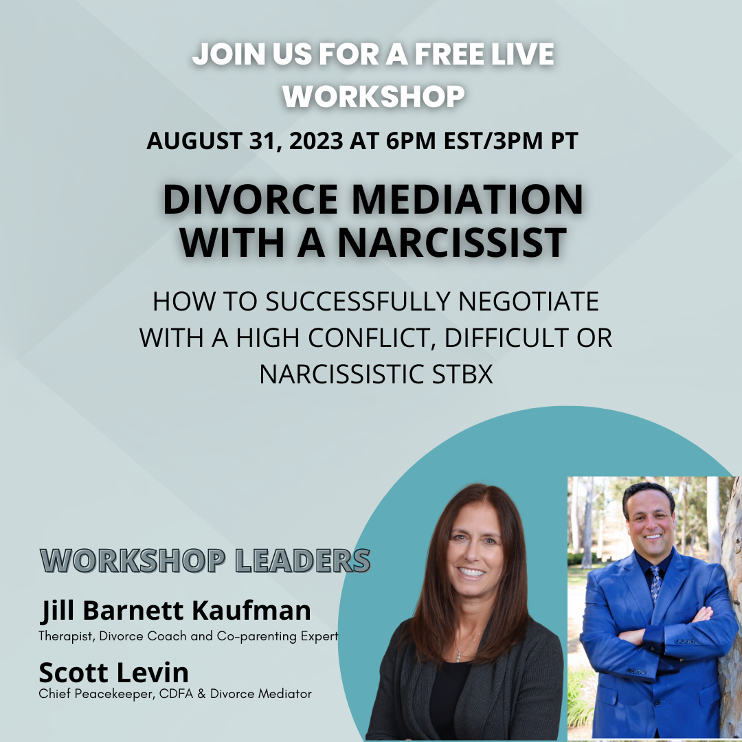 Mediating Your Divorce With A Narcissist Workshop