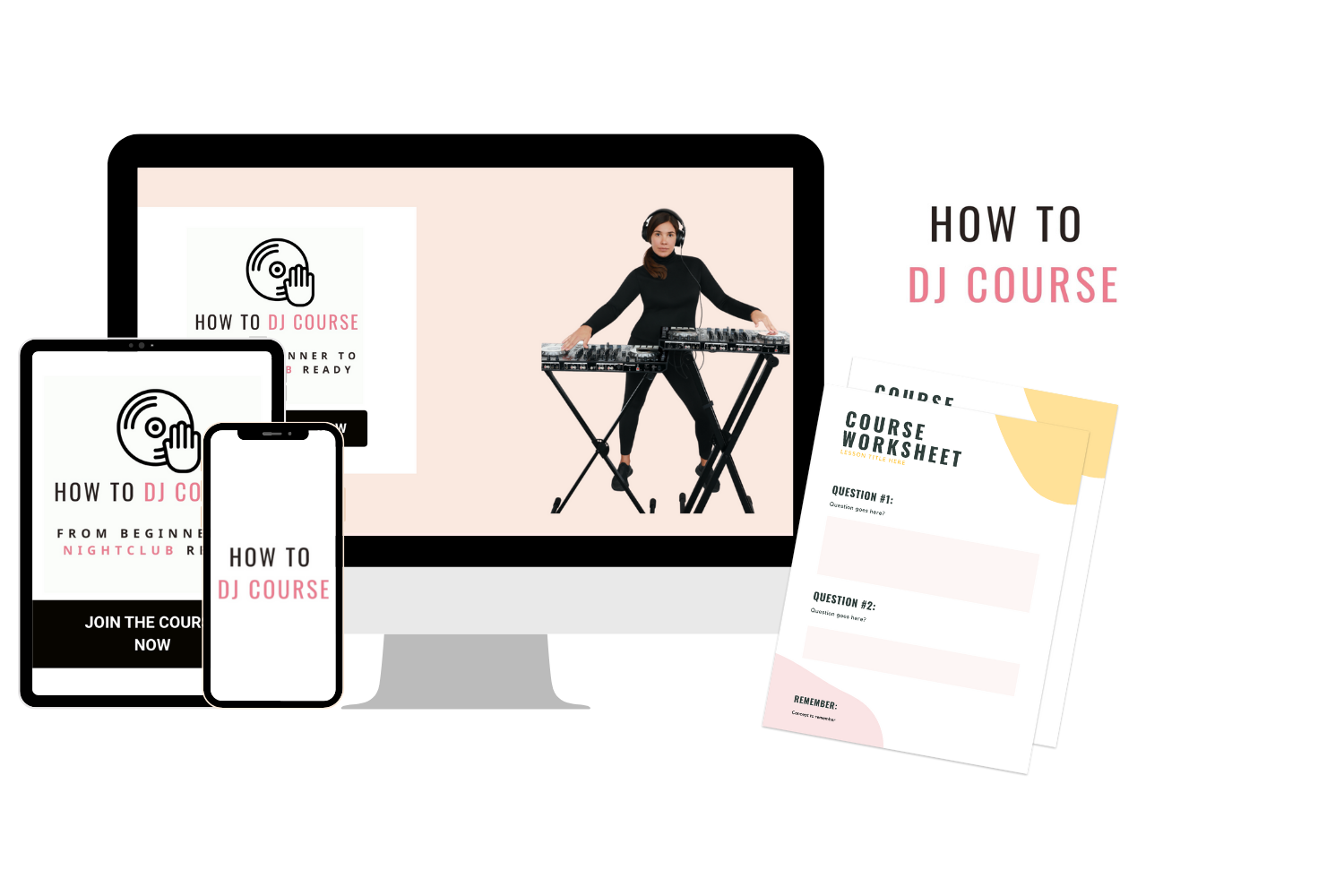 How To DJ Sales Page FAB