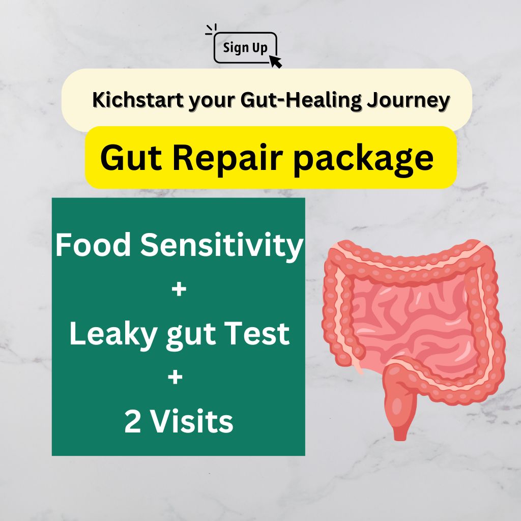 Gut Repair package - Tests Personalized healing