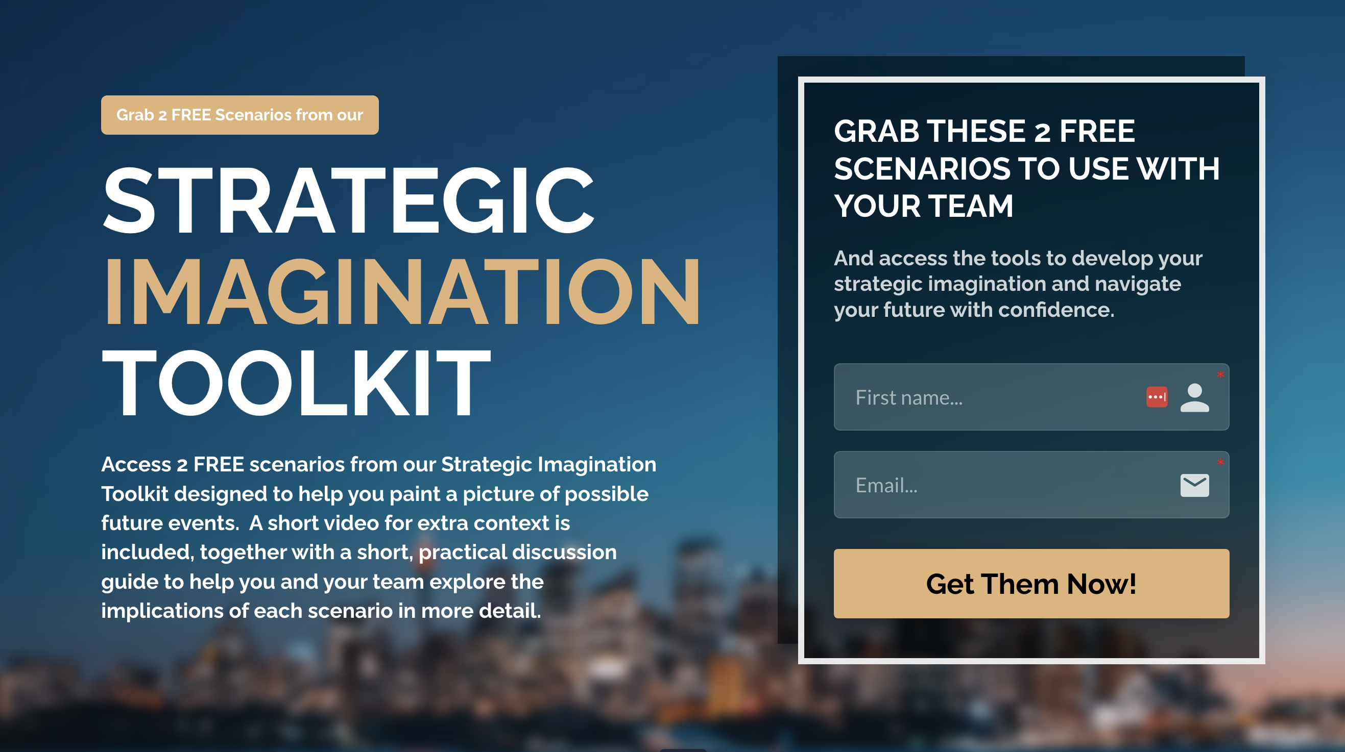 Strategic Imagination Toolkit