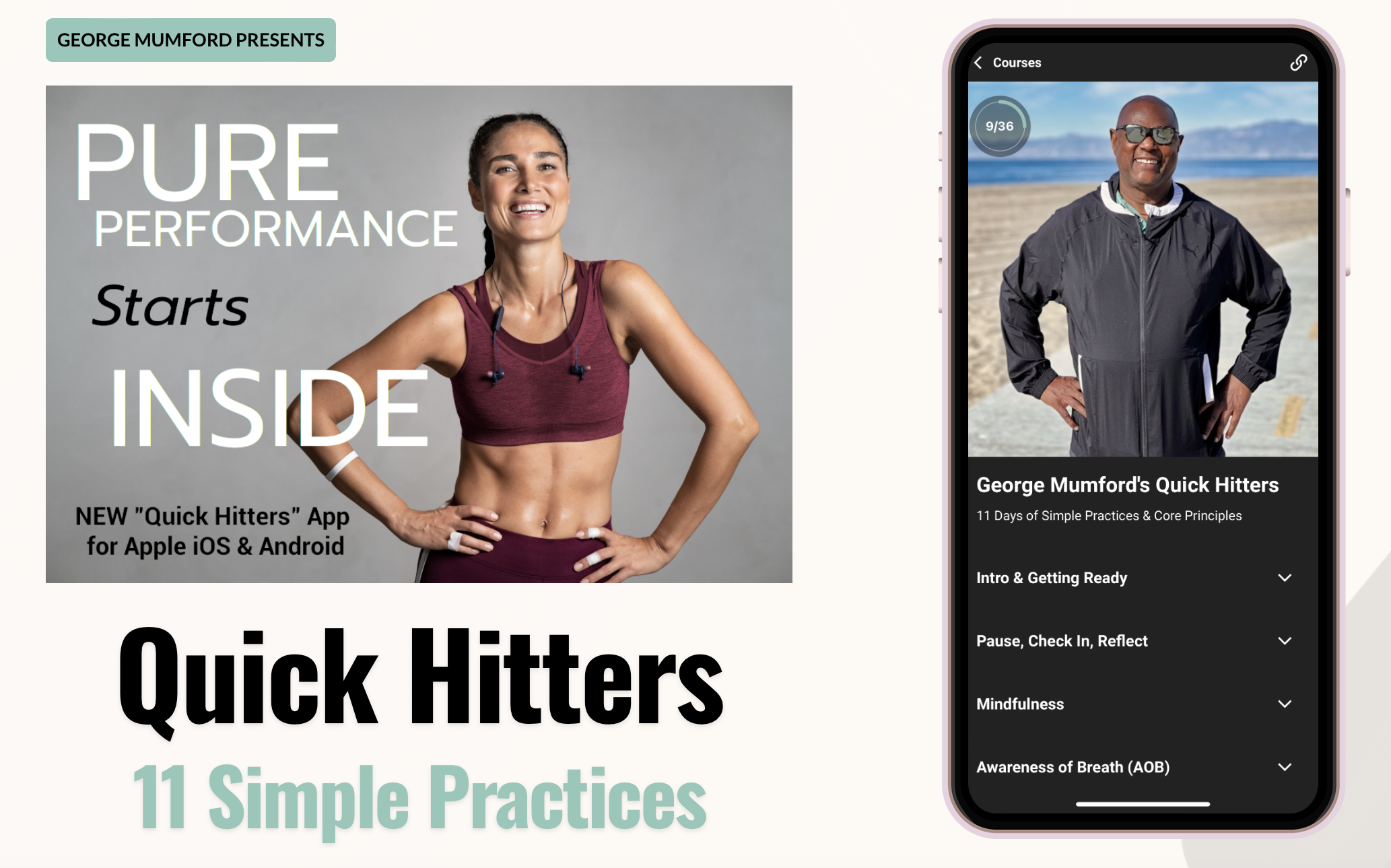 Quick Hitters App by George Mumford