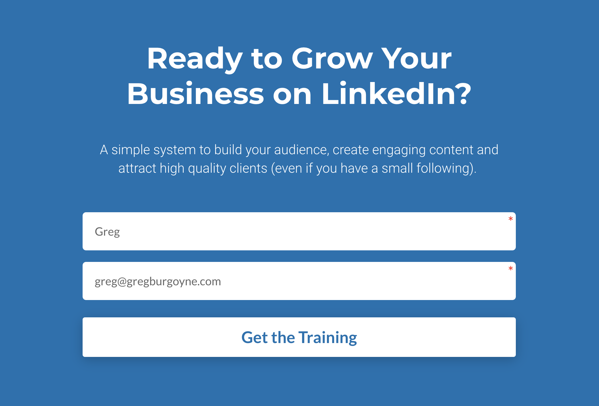 LinkedIn Flywheel Training
