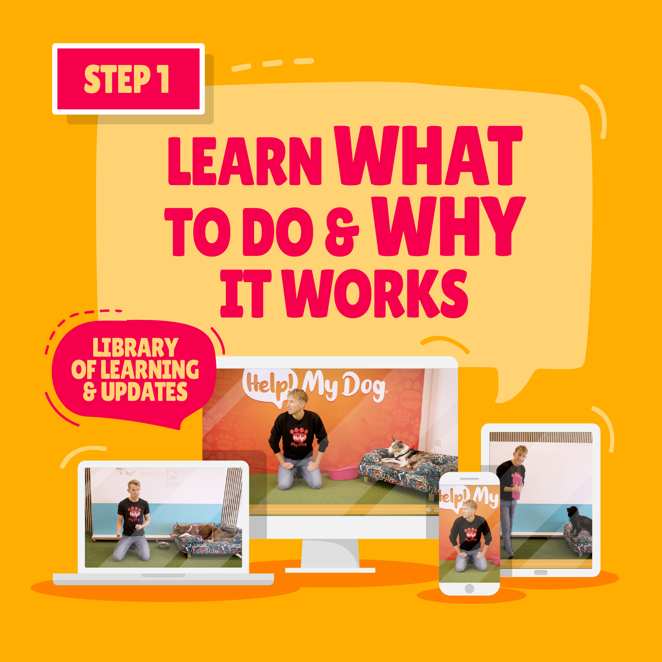 Join The Help My Dog Hub