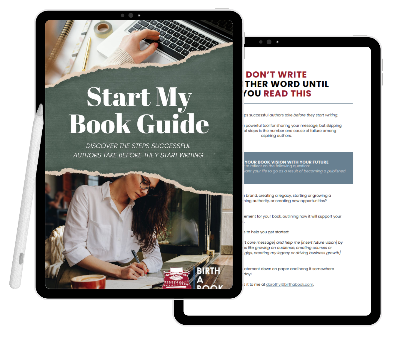3-Step Start Your Book Guide