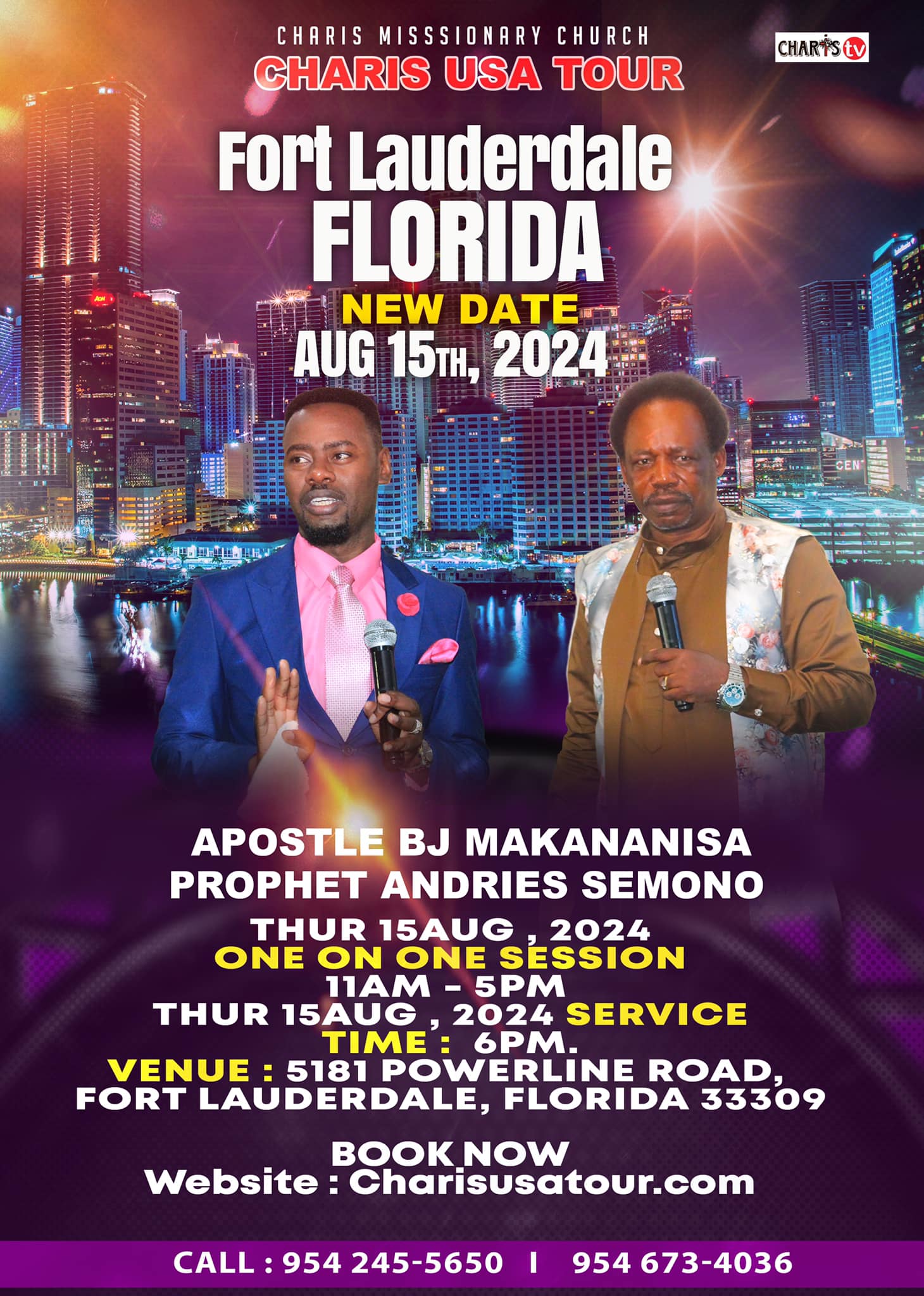 Charis USA Tour 2024