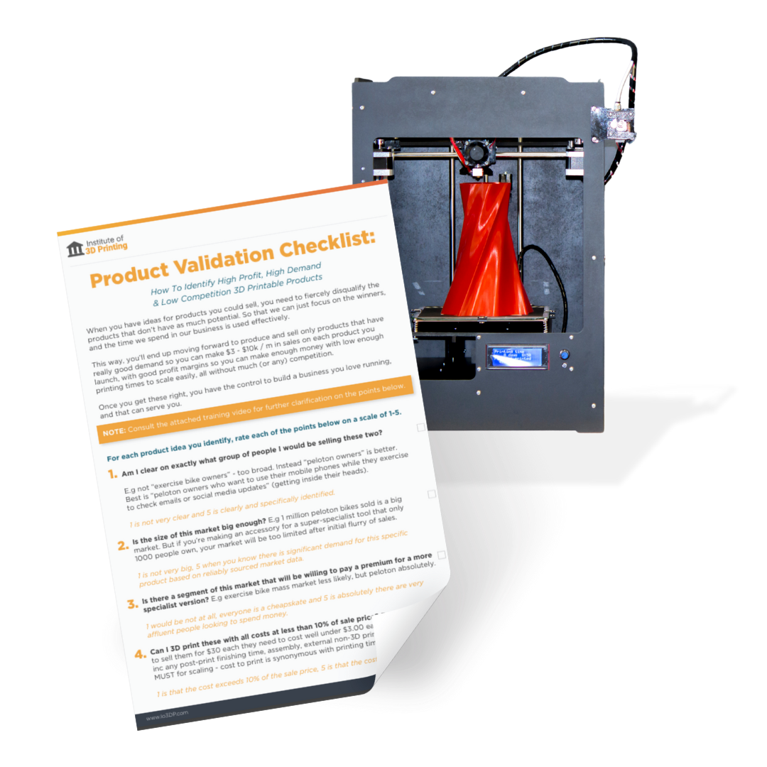 Product Validation Checklist - By Ed Tyson