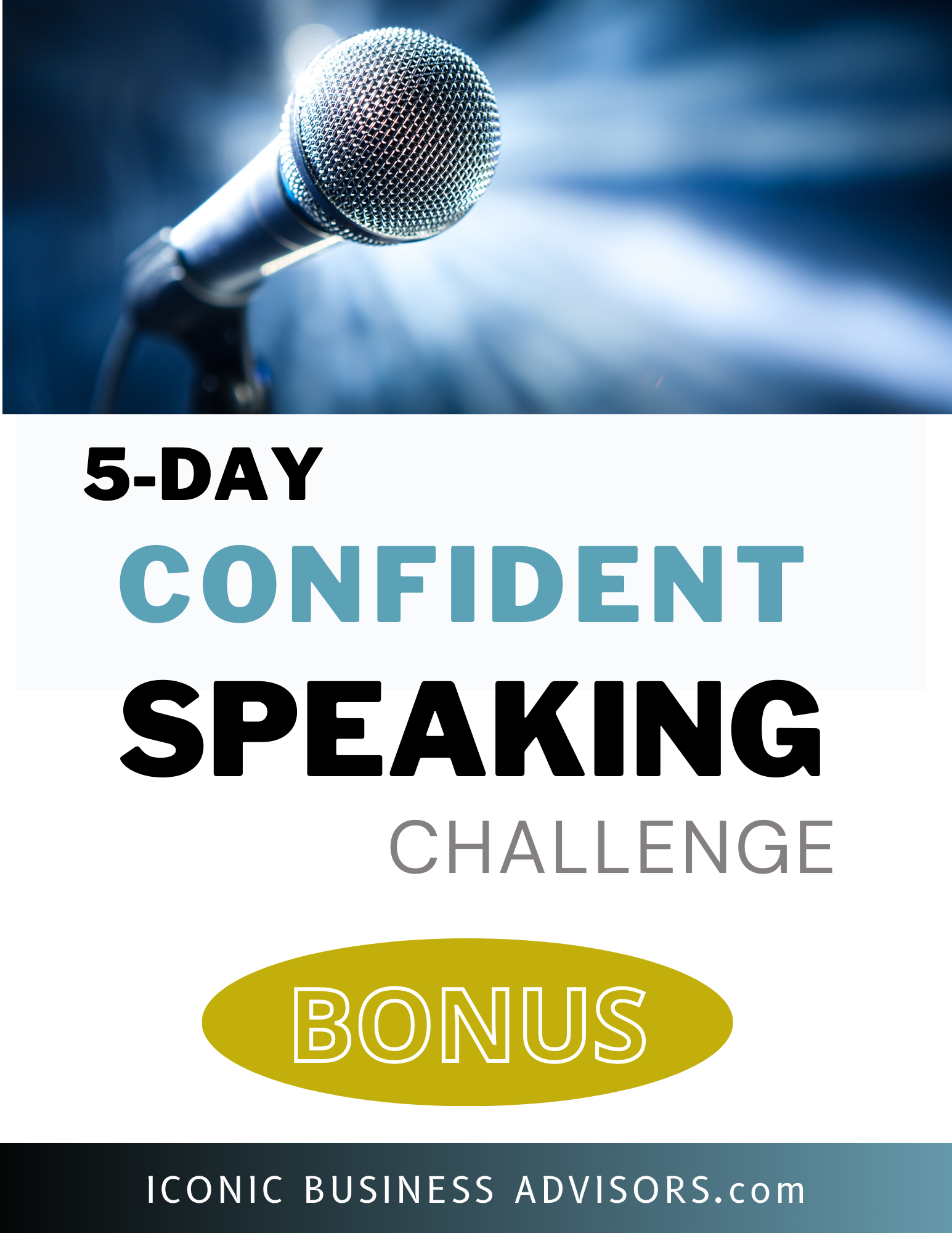 5-day CONFIDENT SPEAKING Challenge
