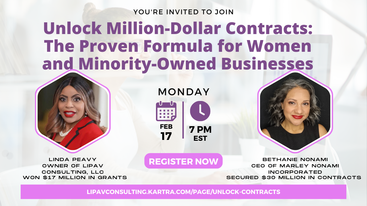 Unlock Million-Dollar Contracts Webinar