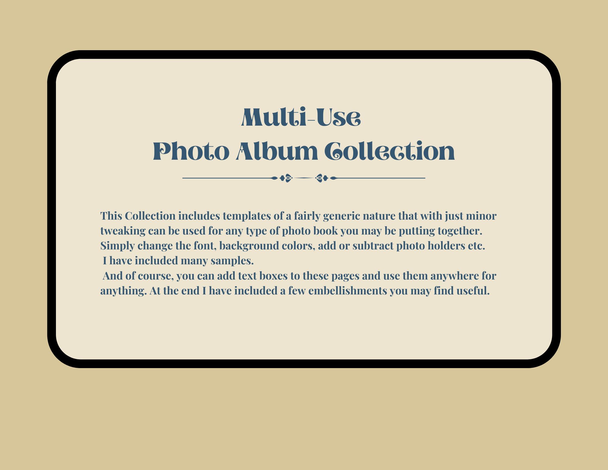 All Access Template Page