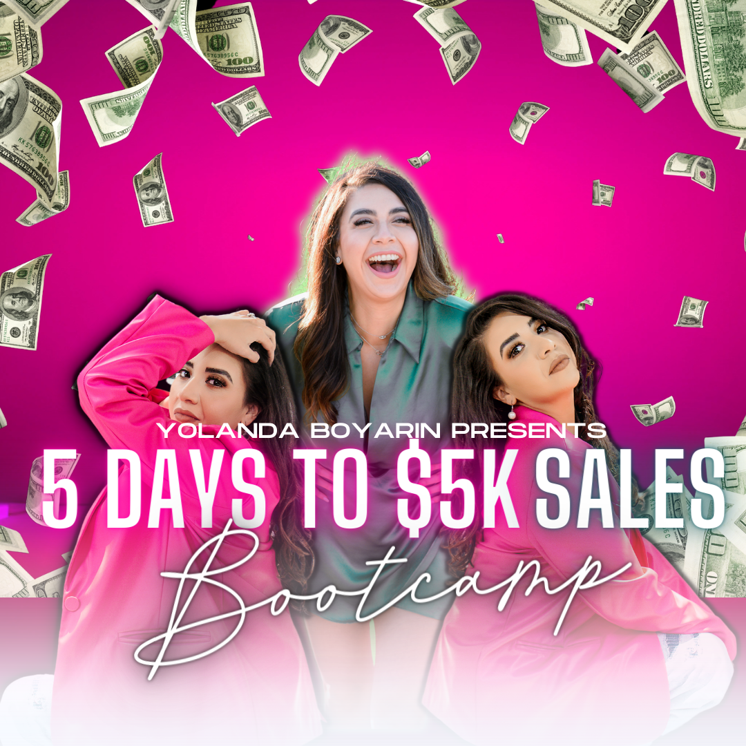 5 Days To 5K Sales Bootcamp