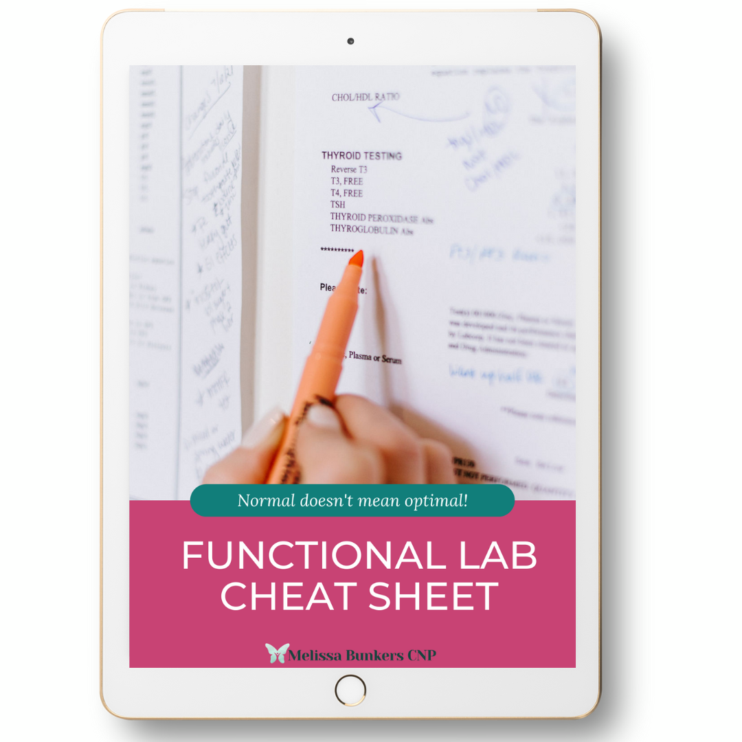 Functional Lab Optimal Ranges
