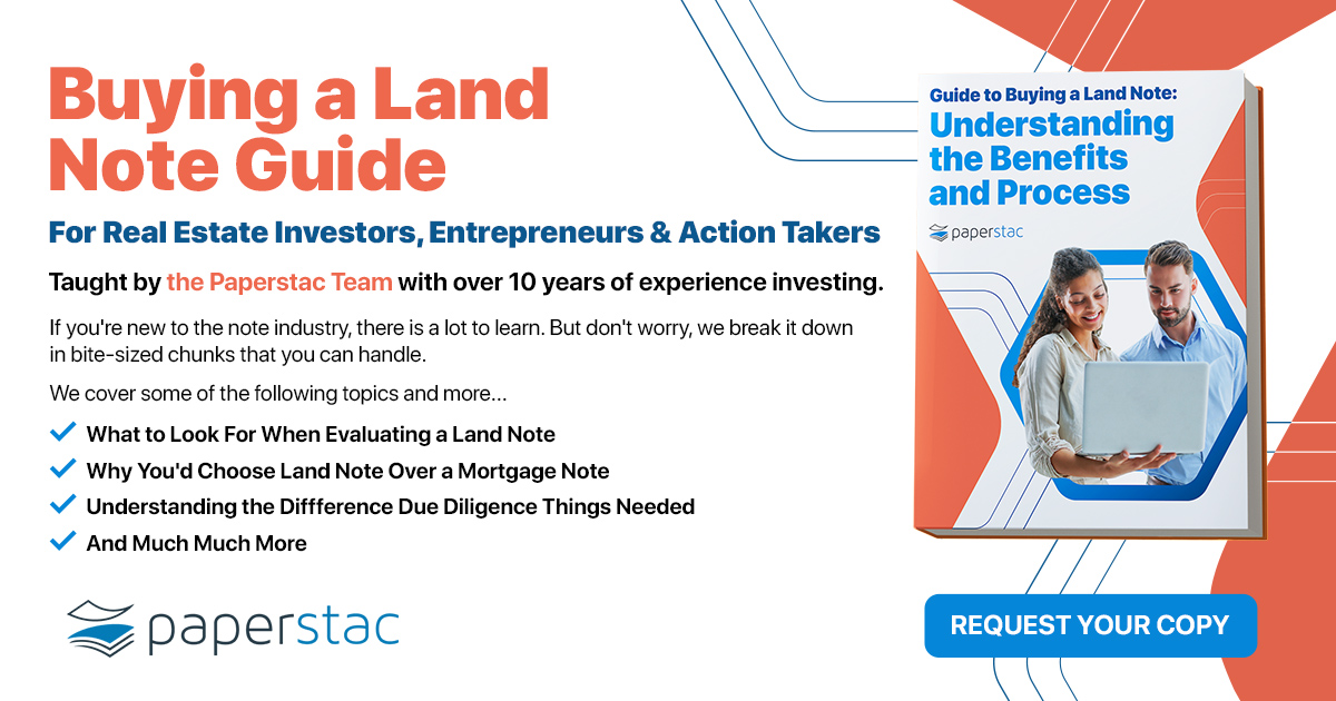 Purchase a Land Note on Paperstac