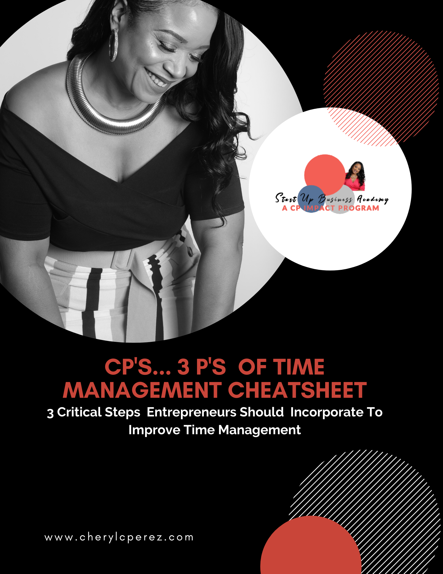 Time Management Cheat Sheet Page