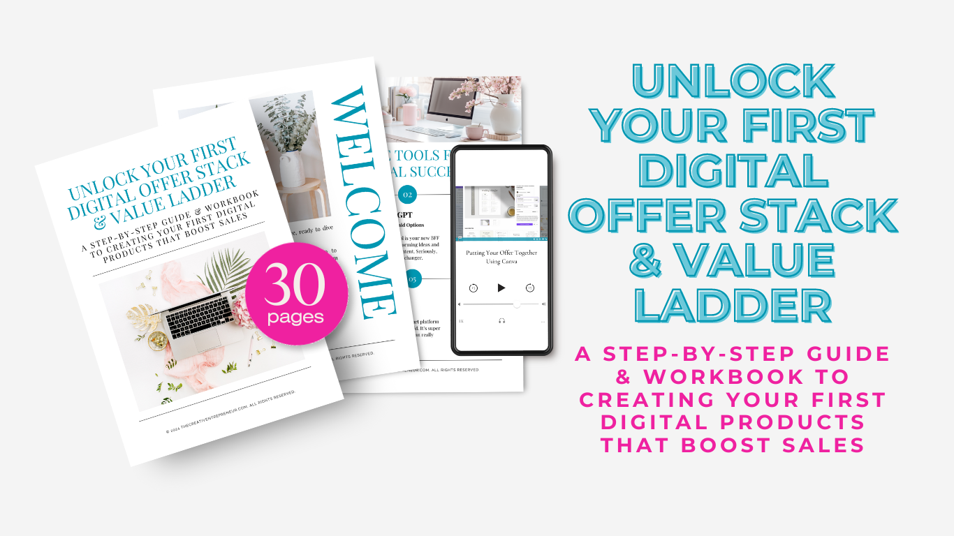 Your First Digital Offer Stack and Value Ladder