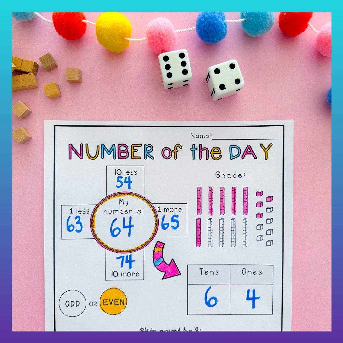 Number of the Day 2 digit