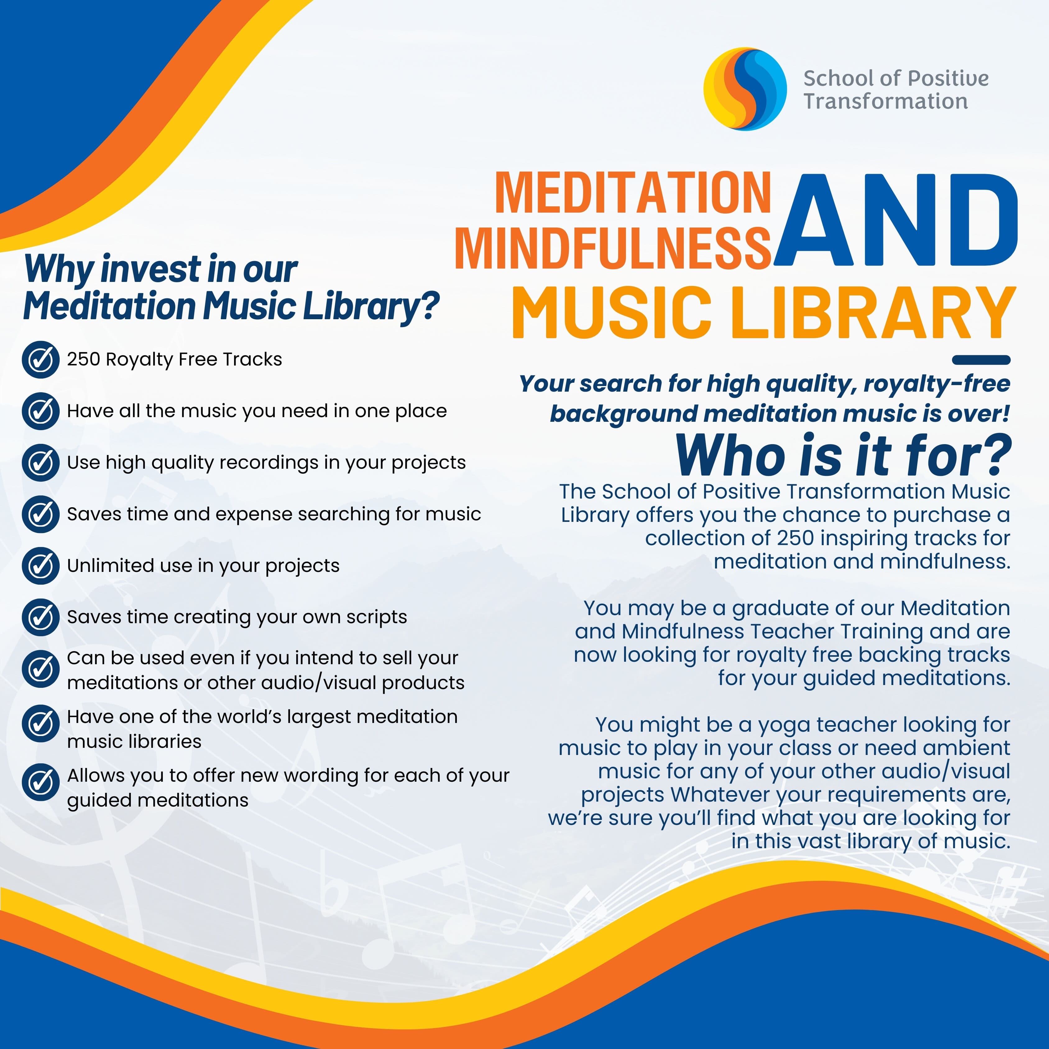 Meditation and Mindfulness Music Library