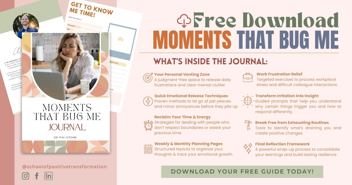 Moments that bug me journal