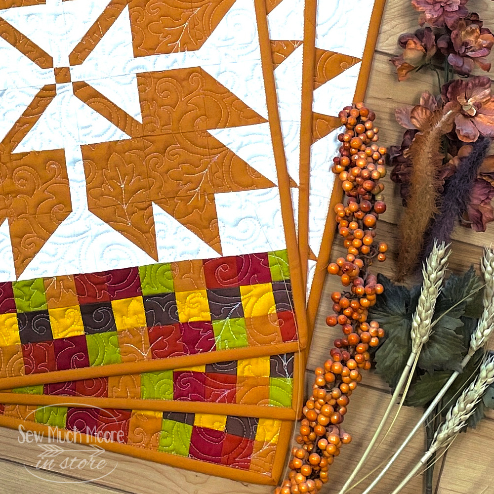 Maple Medley Mats Quilty Project