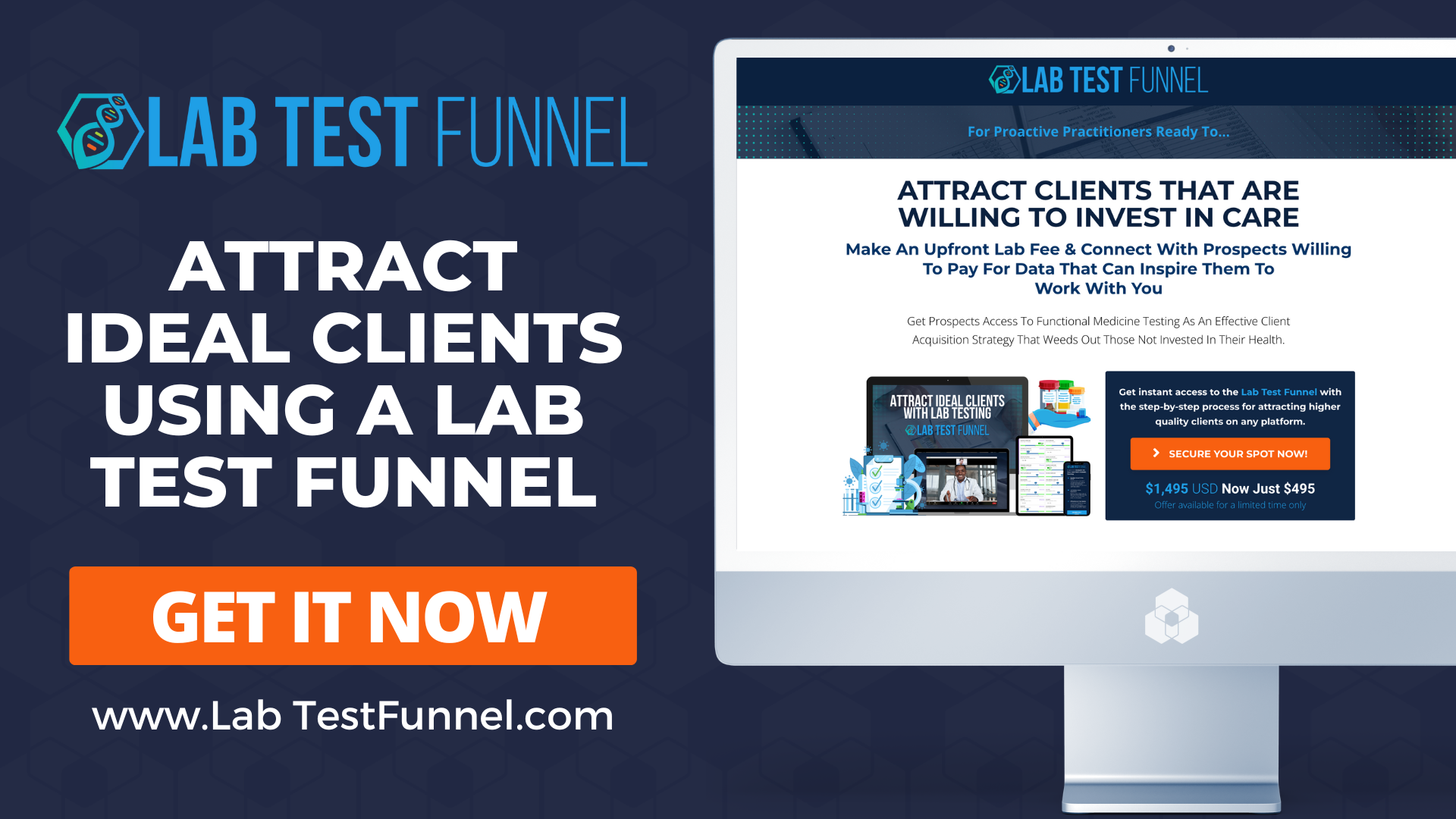 Get Lab Test Funnel
