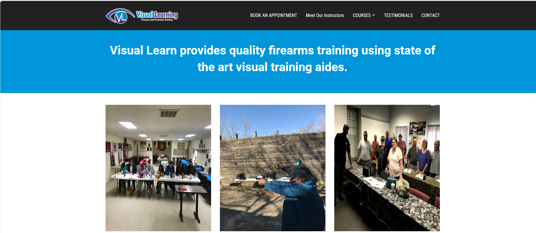 Visual Learn provide quality firearms training